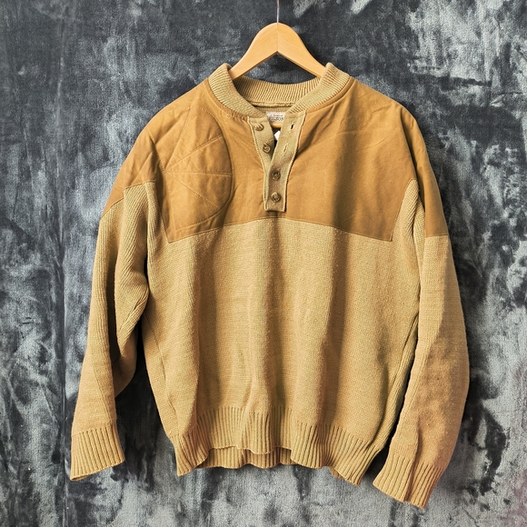 Filson | Sweaters | Vintage Filson Henley Guide Sweater Shooting 0 Wool ...